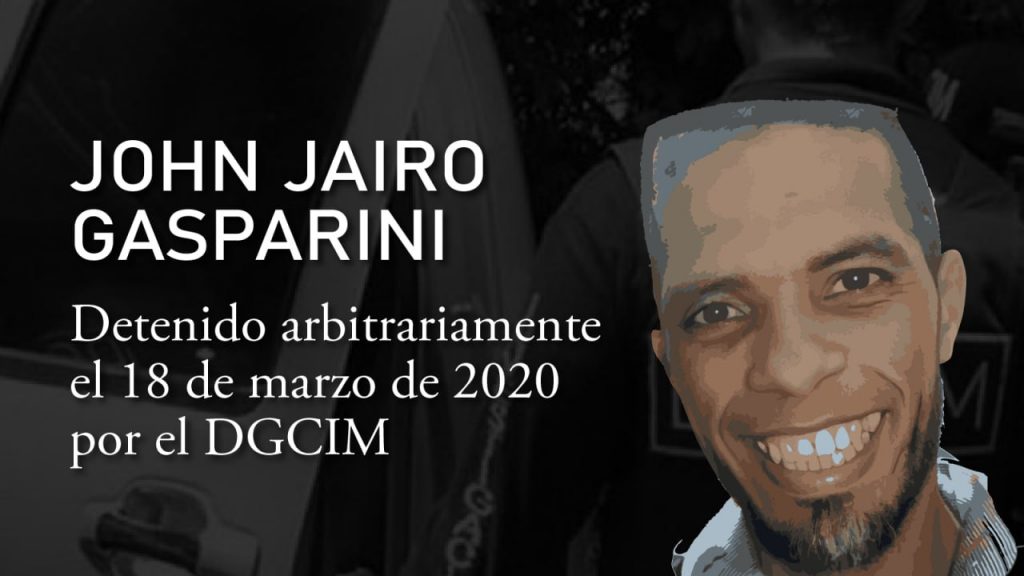 John Jairo Gasparini, un venezolano víctima de torturas condenado a 16 años de prisión ...